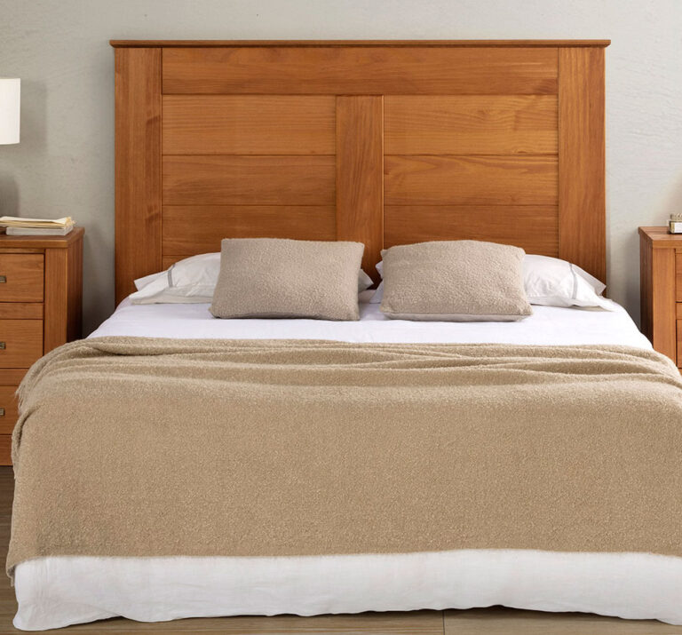 Artesania y Decoración | Blog DORMITORIO CAMA DE 150 EN PINO RUSTICO ...