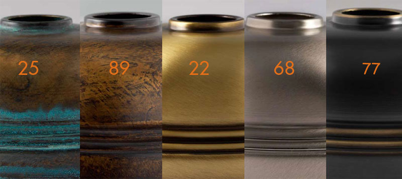 color Lamparas Laton